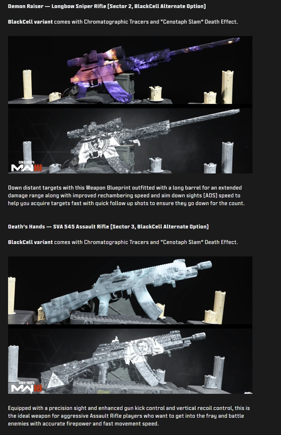 Demon Raiser — Longbow Sniper Rifle (Sector 2, BlackCell Alternate ...