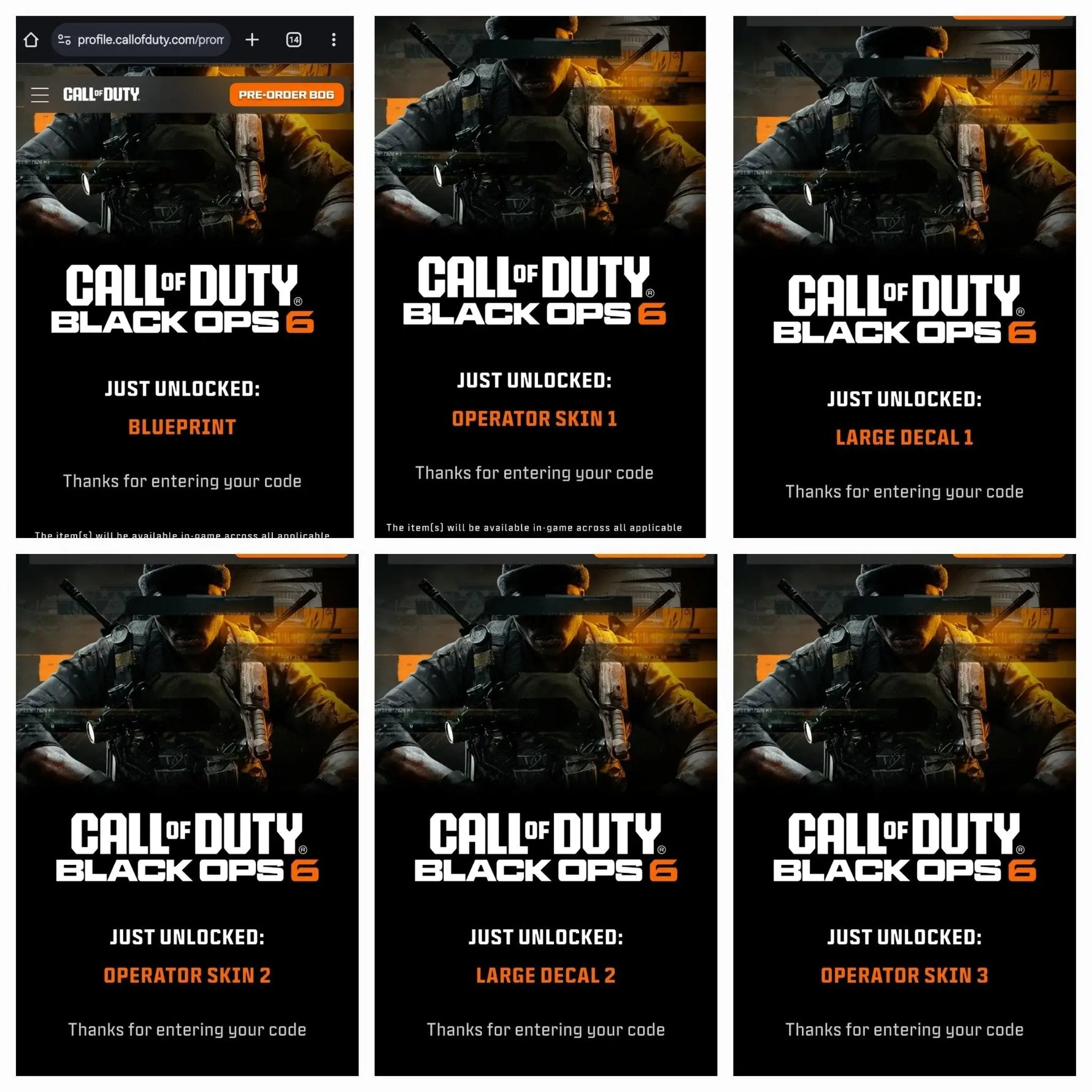 Call of Duty Black Ops 6 Monster Energy Full Bundle Rewards – WHOTTON ...