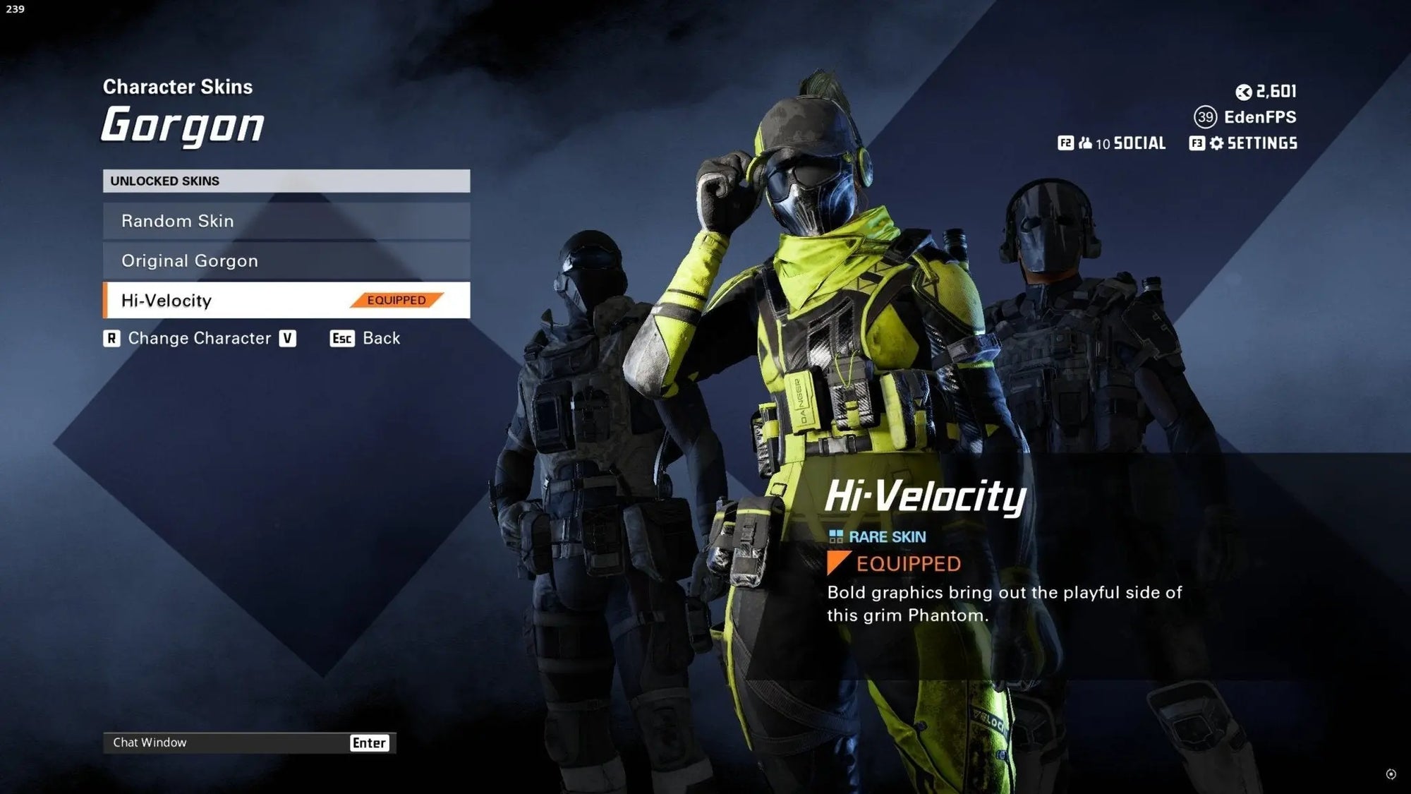 XDefiant Hi-Velocity Character Skin – Meta Loadout Exclusive – WHOTTON ...